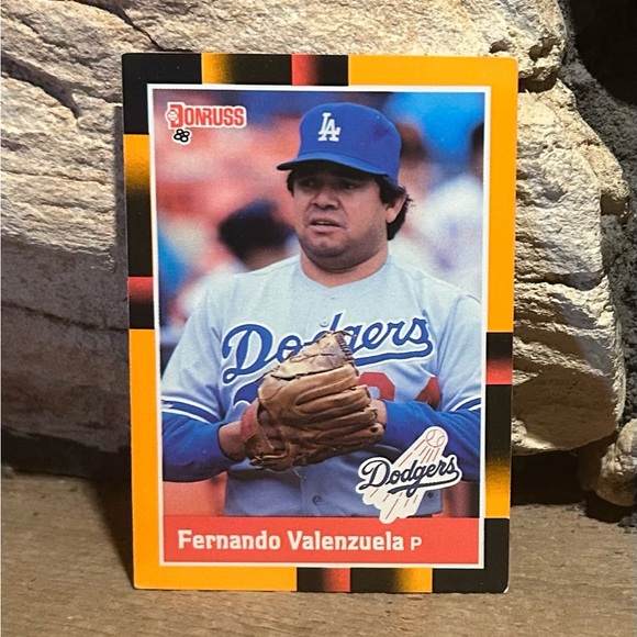 Other | Fernando Valenzuela 1988 Los Angeles Dodgers Collectors Card ...